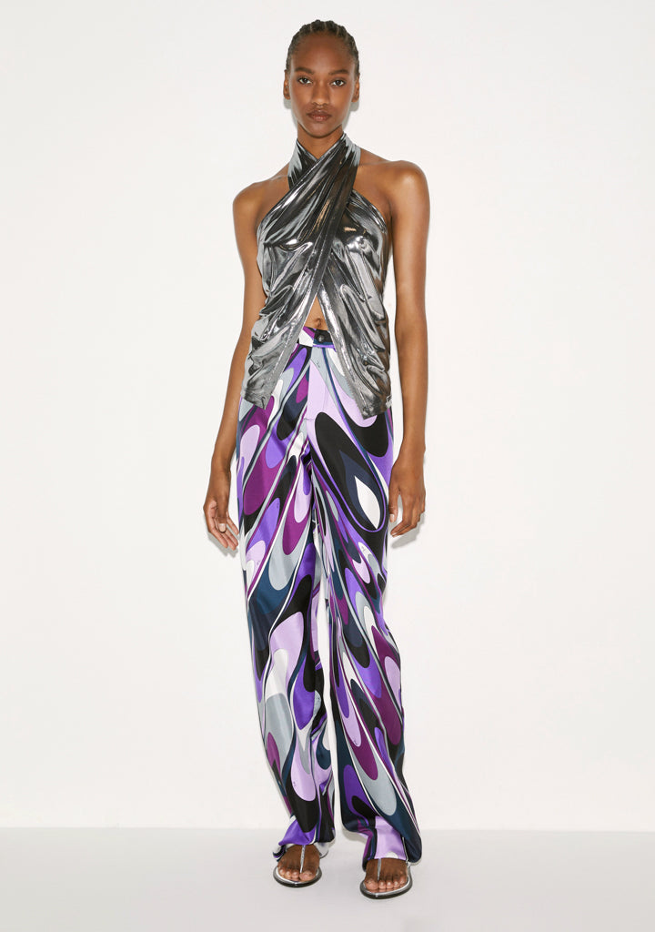 Pucci top: geometric print top & more prints | Pucci