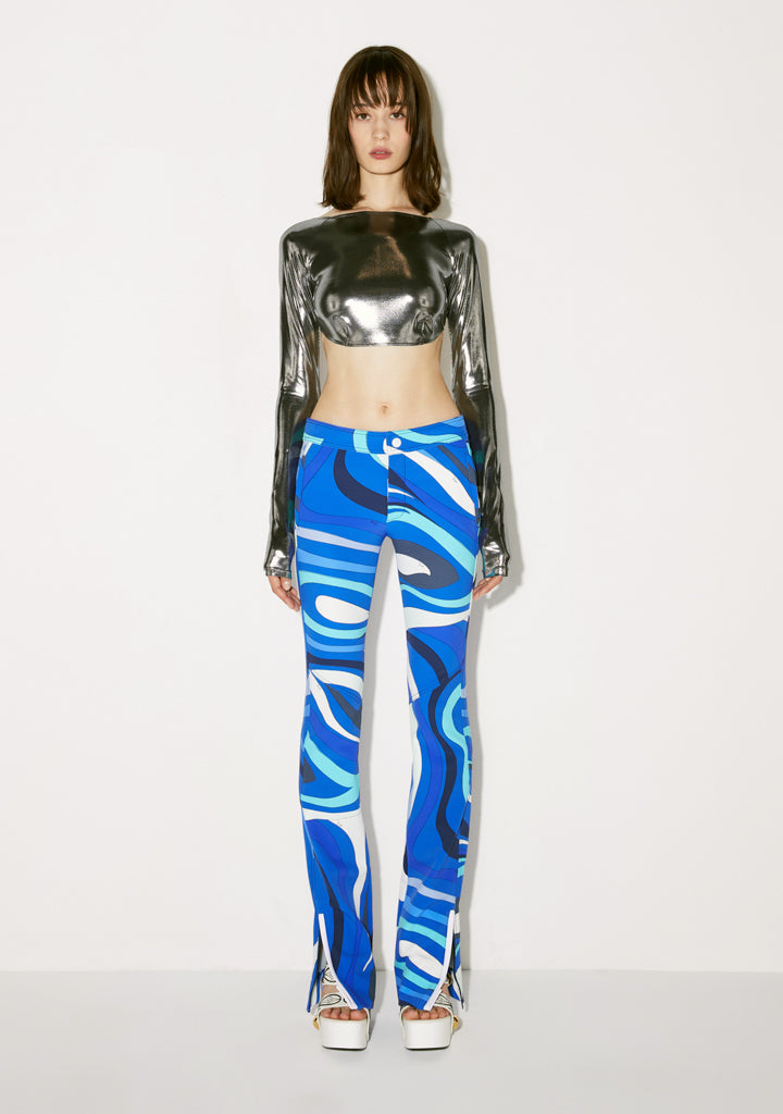 Pucci top: geometric print top & more prints | Pucci