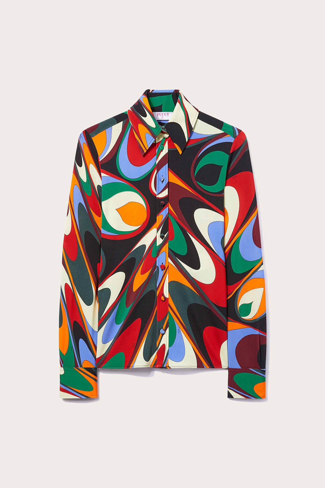 Pucci top: geometric print top & more prints | Pucci