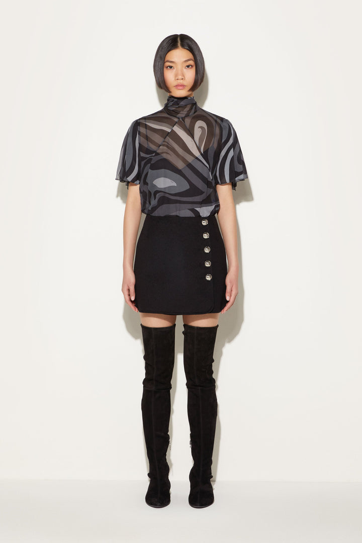 Pucci top: geometric print top & more prints | Pucci