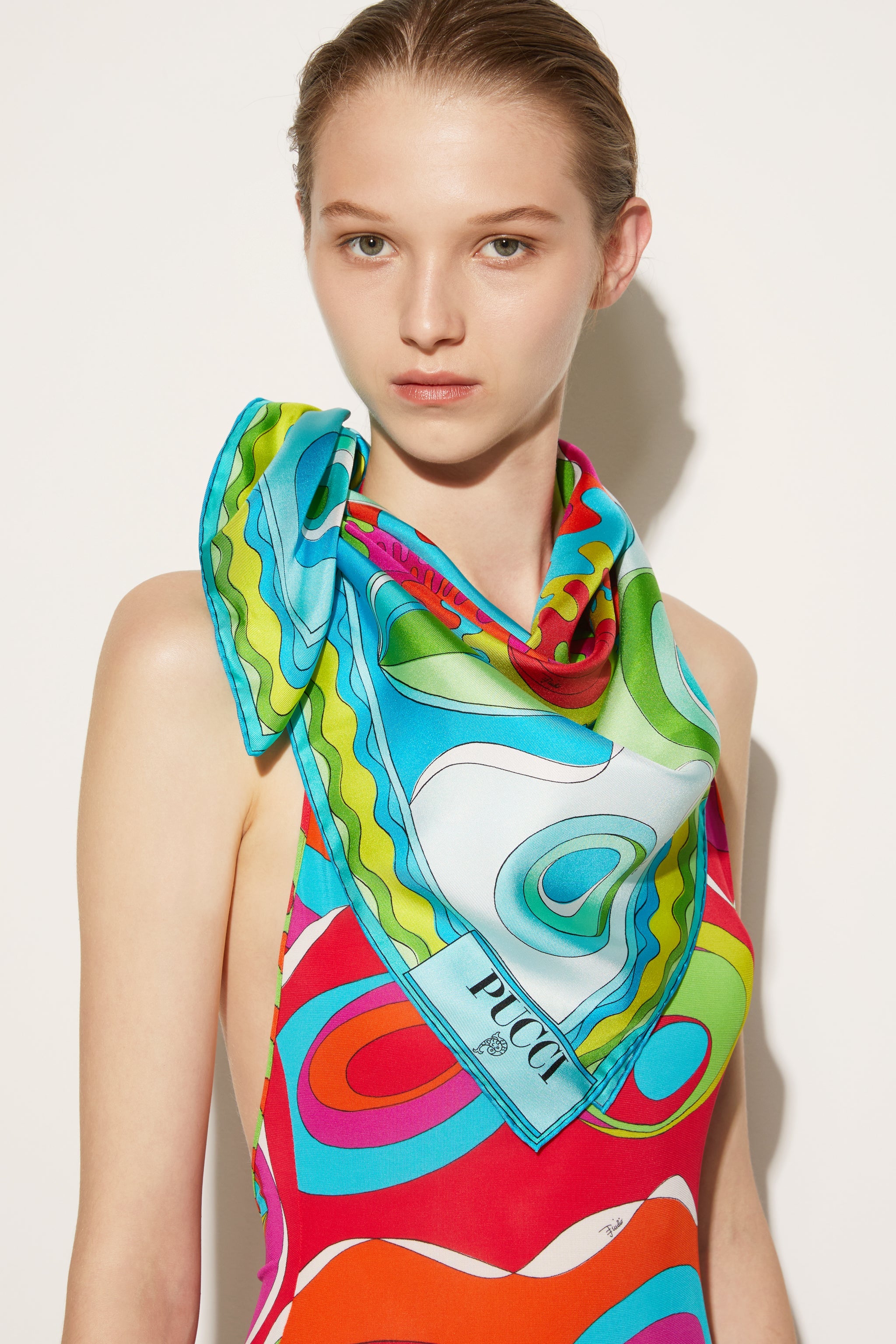 Pucci silk scarf & woven: designer silk scarves | Pucci