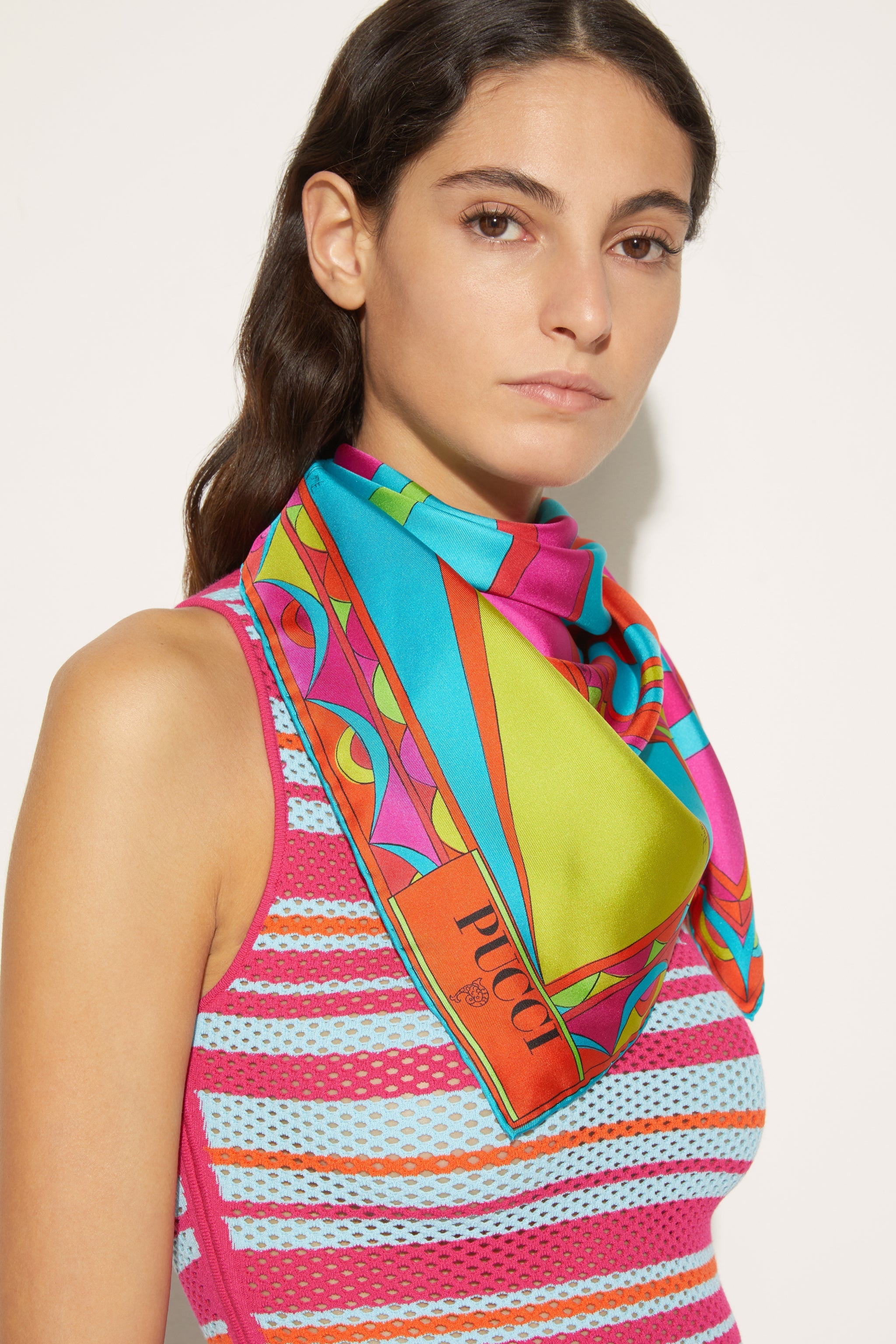 Pucci silk scarf & woven: designer silk scarves | Pucci