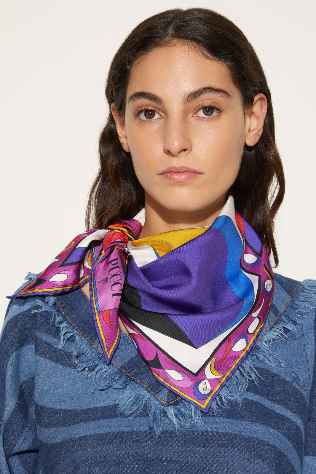 Pucci silk scarf & woven: designer silk scarves | Pucci