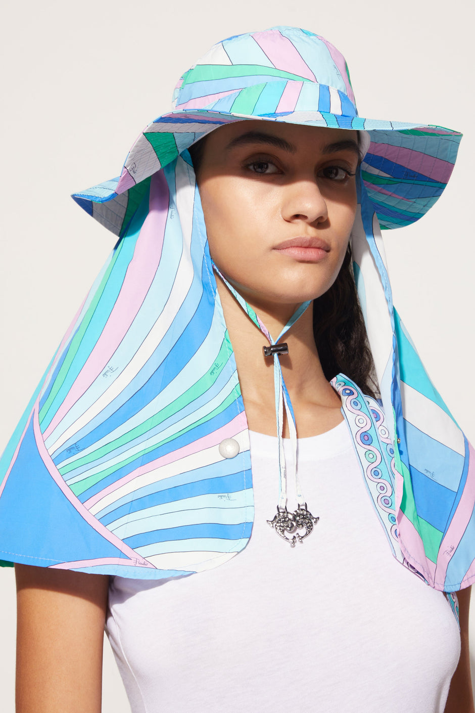 Pucci hat and hair accessories: luxury hat and hair accessories made by ...
