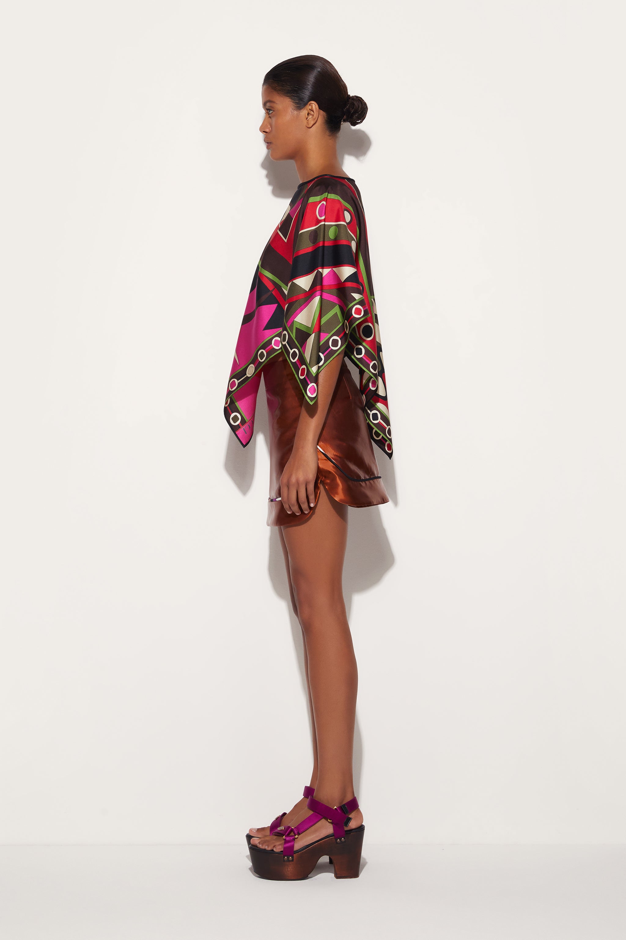 Pucci top: geometric print top & more prints | Pucci