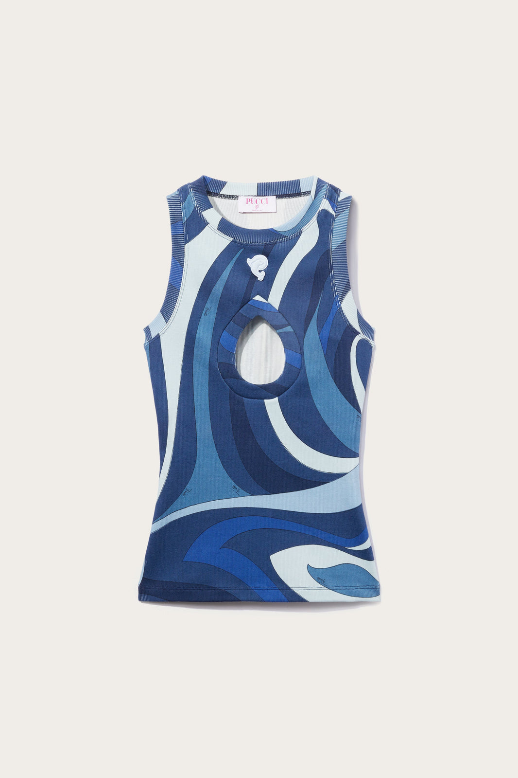 Pucci top: geometric print top & more prints | Pucci