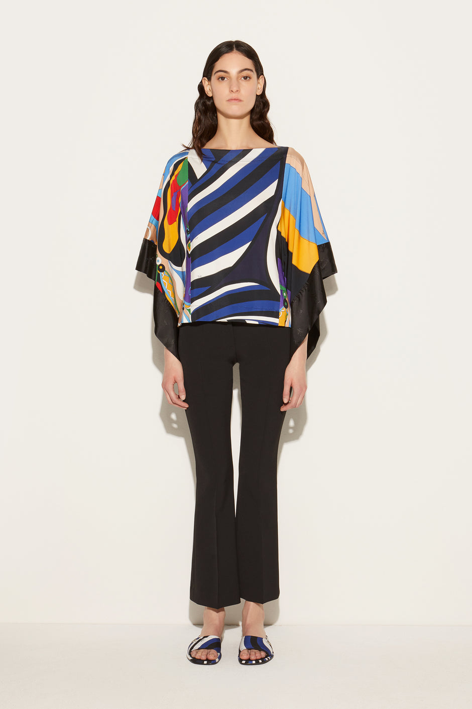 Pucci top: geometric print top & more prints | Pucci