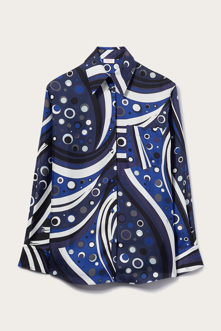 Pucci top: geometric print top & more prints | Pucci