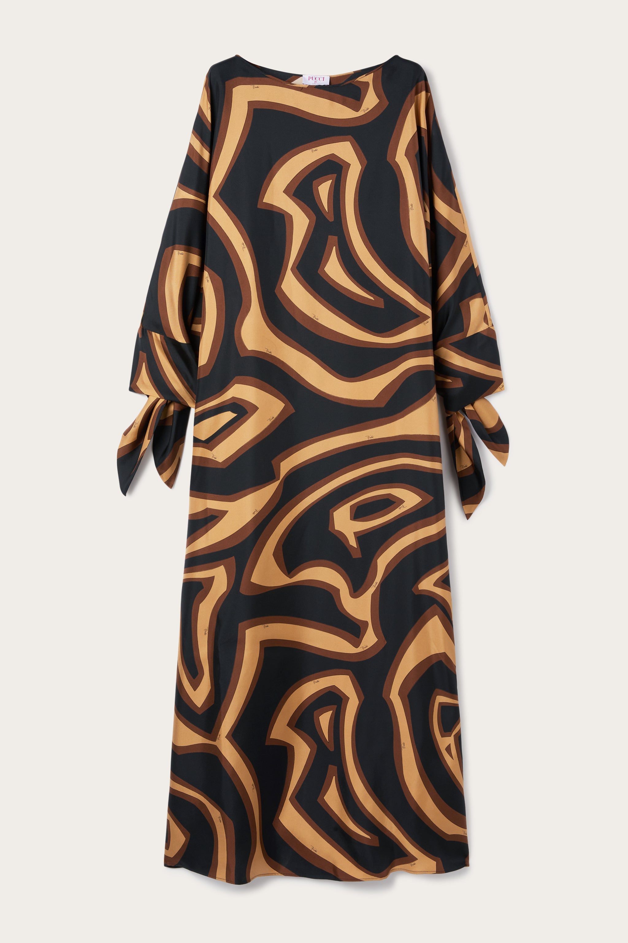 Labirinto Print Long Kaftan – PUCCI