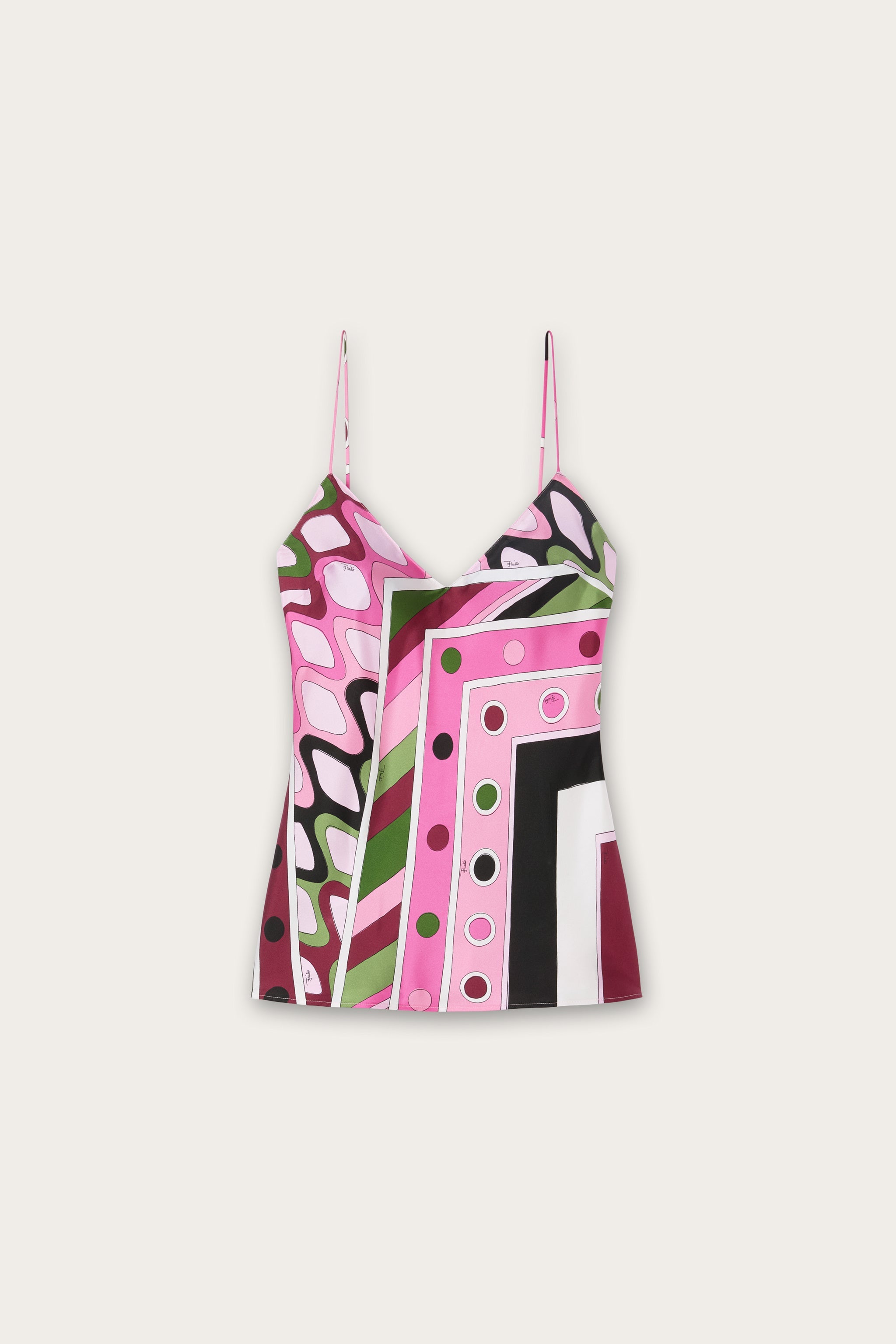 Vivara Print Silk Top – PUCCI