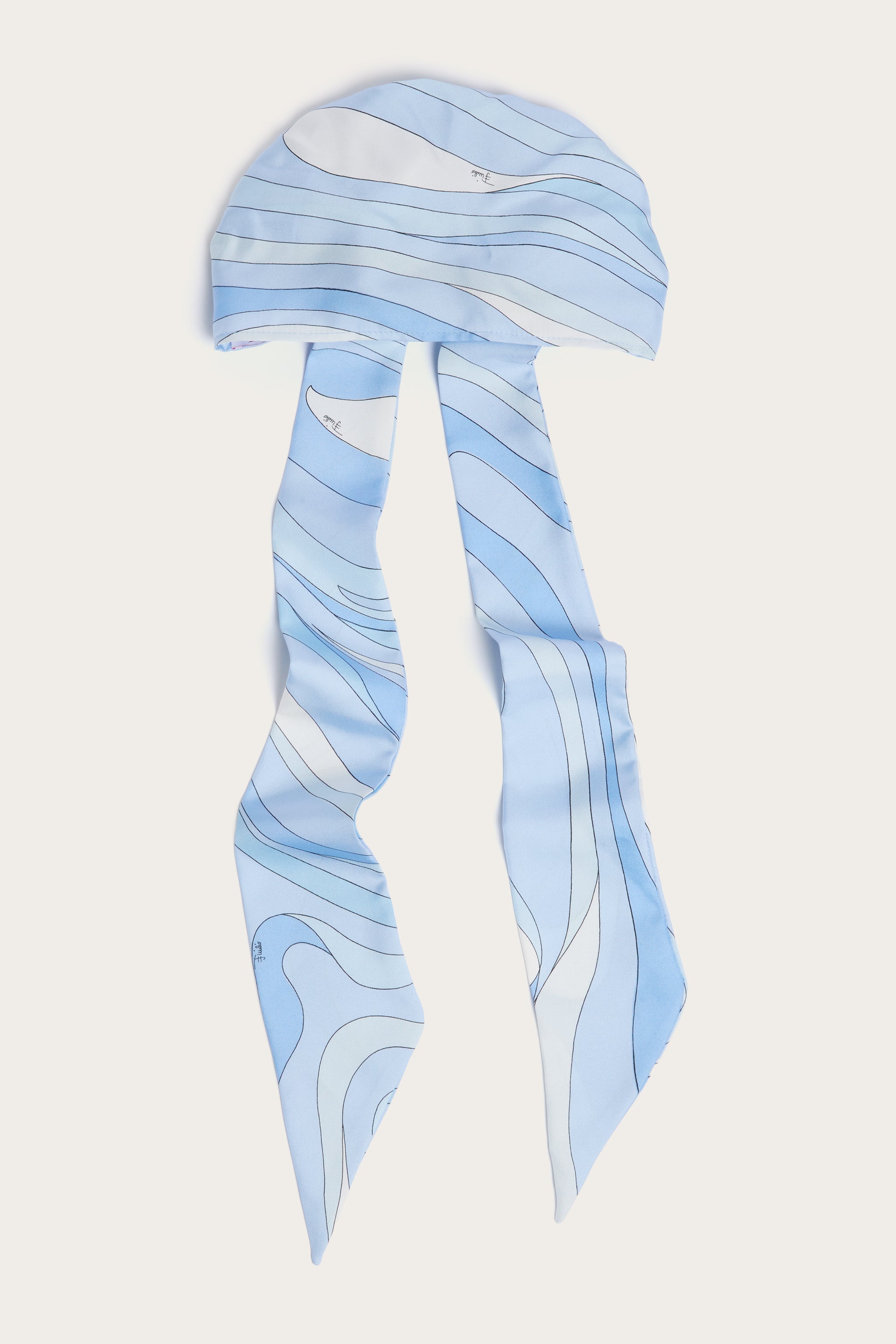 Marmo Print Silk Bandana Hat – PUCCI