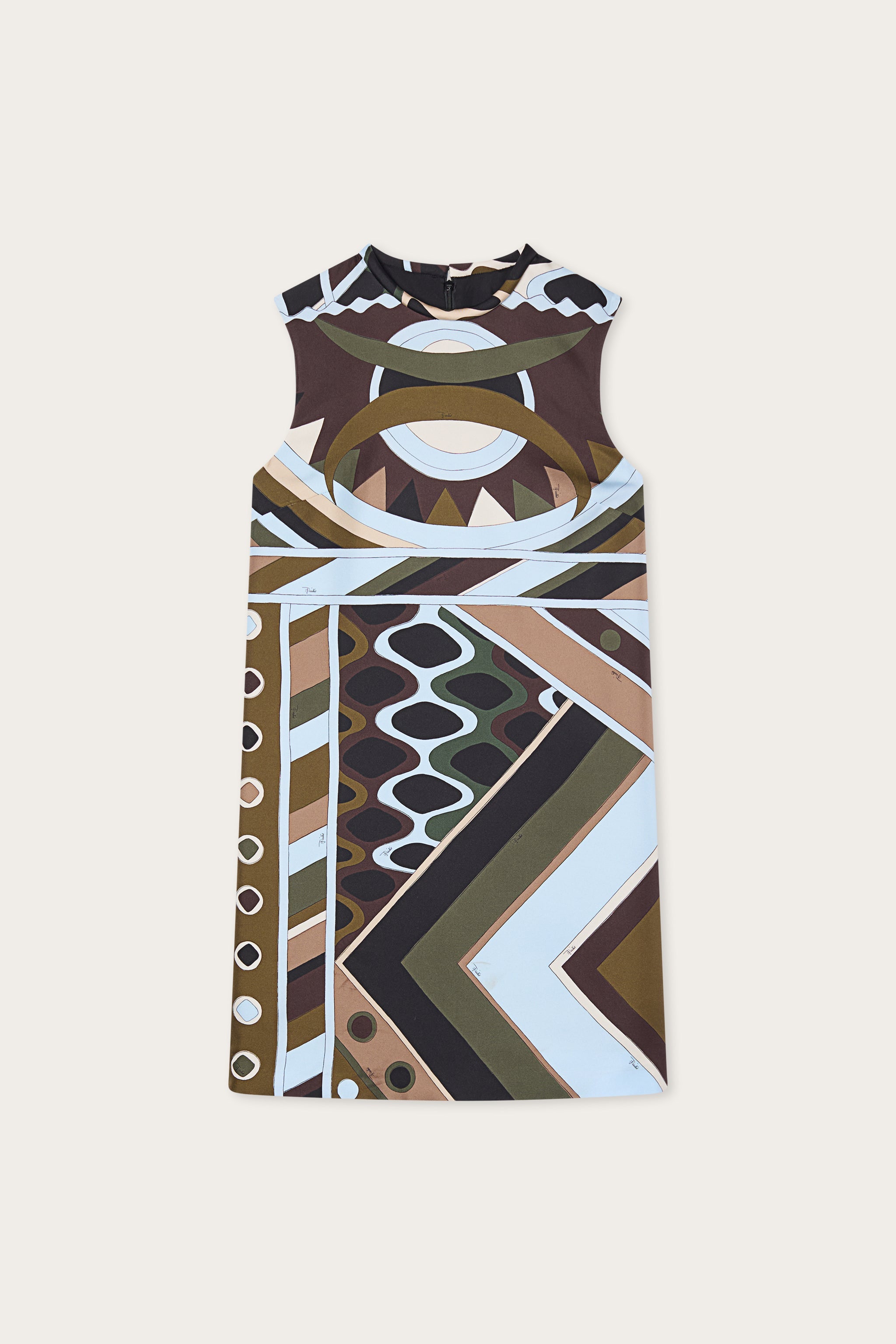 Vivara Print Silk Dress – PUCCI